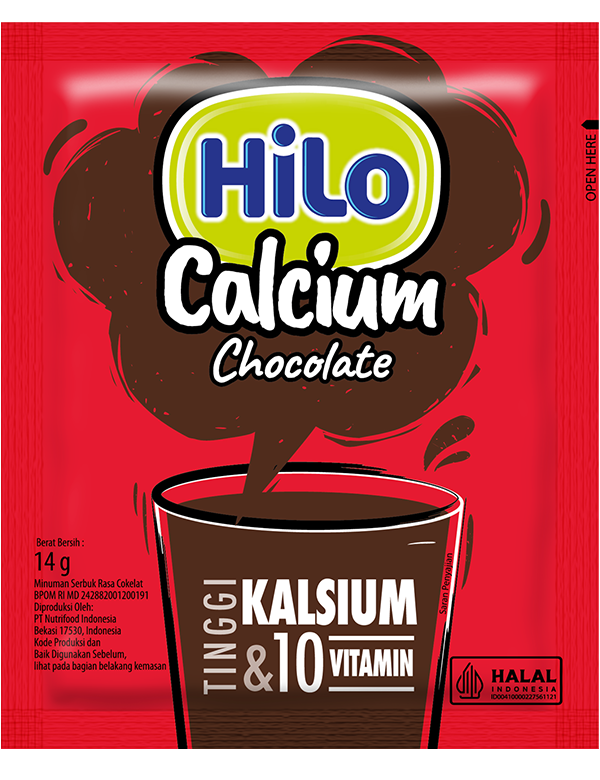 HiLo - Minuman Cokelat Tinggi Kalsium