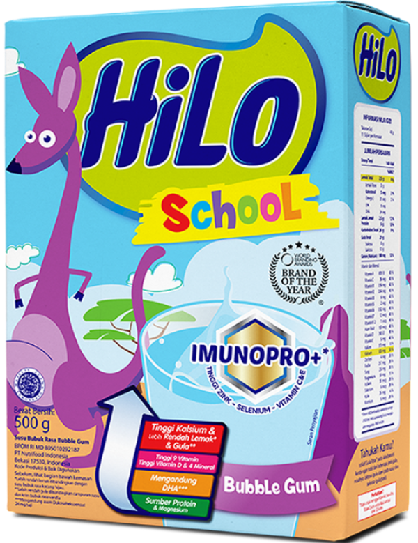 HiLo School rasa Bubble Gum
